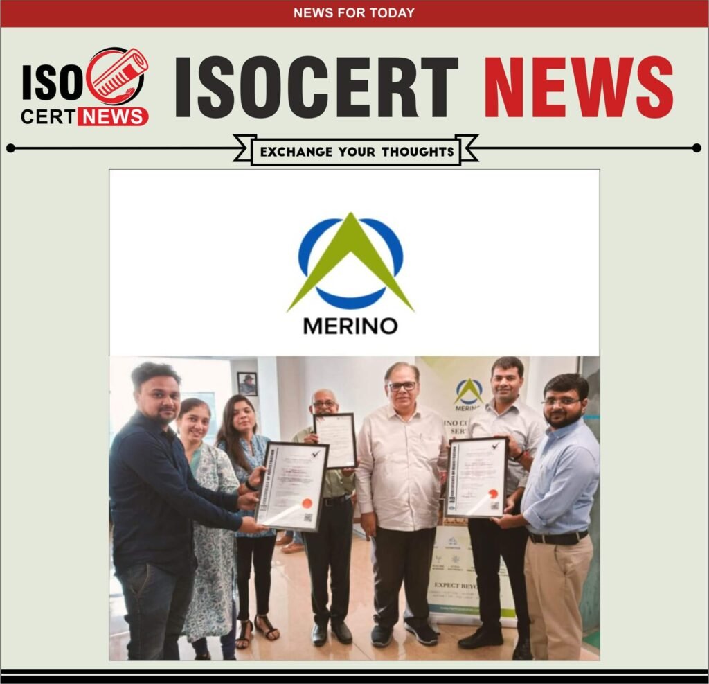 Merino Consulting Services Limited received ISO 9001 and 27001